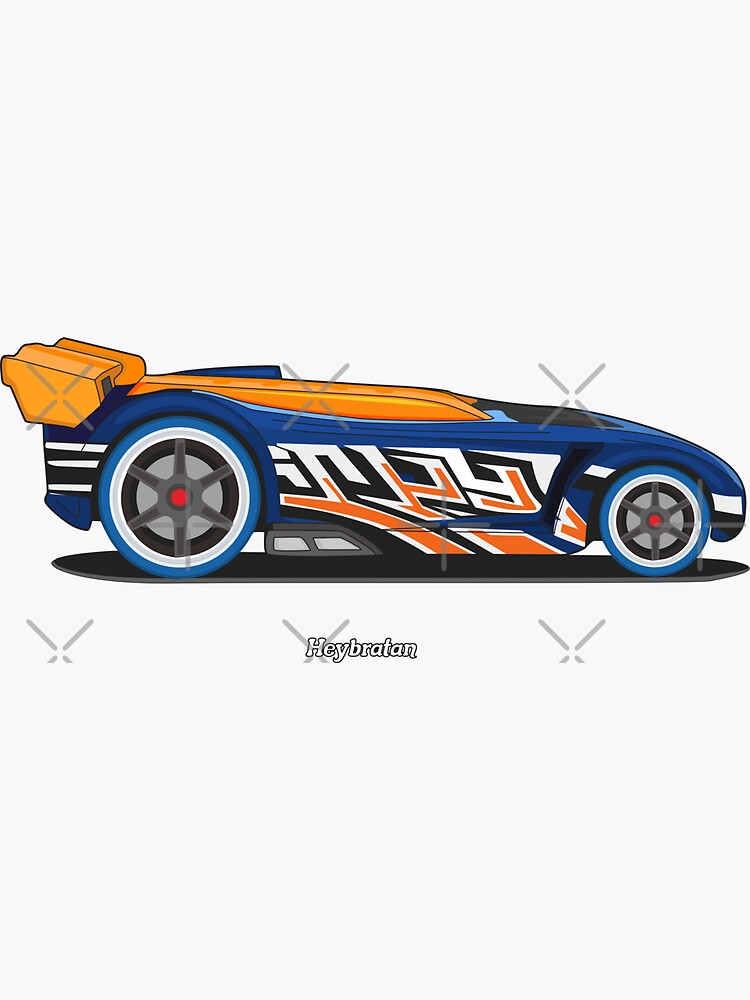 "HW Acceleracers Battle Spec" Sticker for Sale by Heybratan | Redbubble