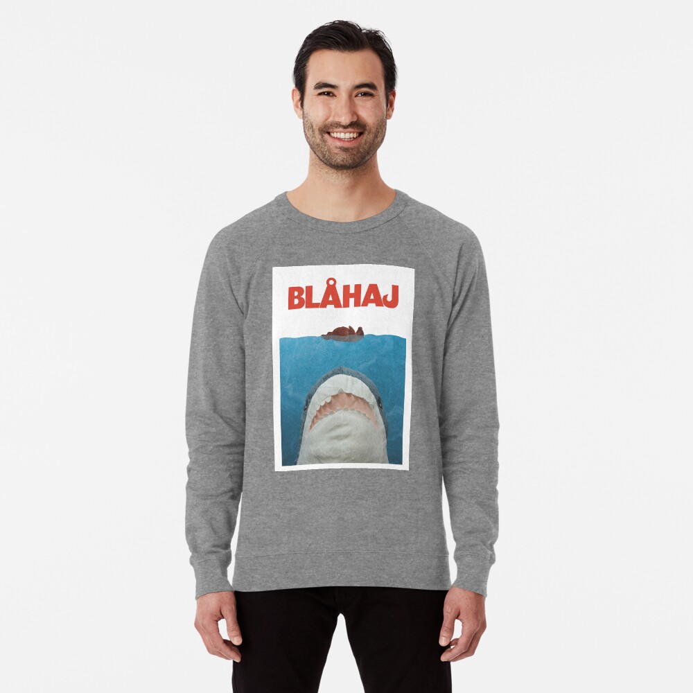 "Blahaj Jaws Poster" Poster for Sale by Jack Avery | Redbubble