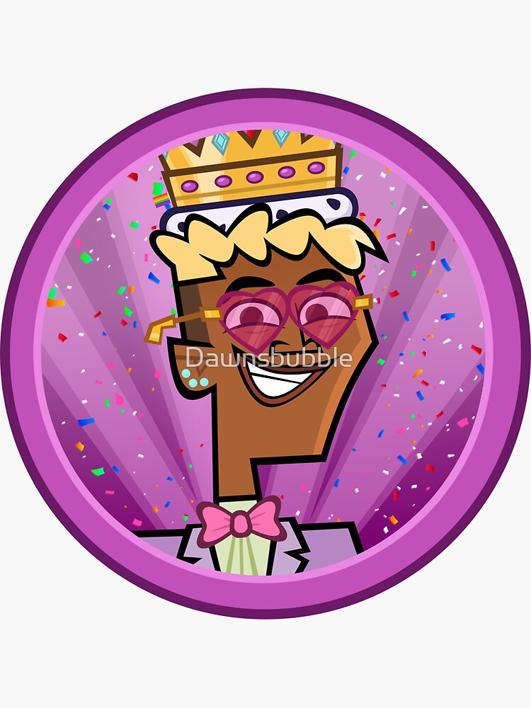"Total Drama Reboot Icon - Prom Legend Bowie" Sticker for Sale by ...