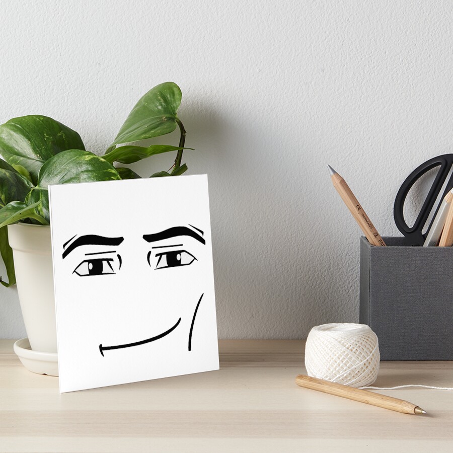 "HD Roblox Man Face" Poster for Sale by UragiriBranch | Redbubble