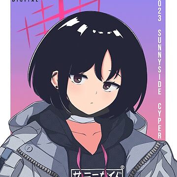 "Cyber Misaki - Blue Archive" Sticker for Sale by DarkMysteryMan ...