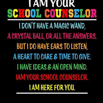 "Counseling Saying School Counselor, Guidance Counselor, Therapist ...