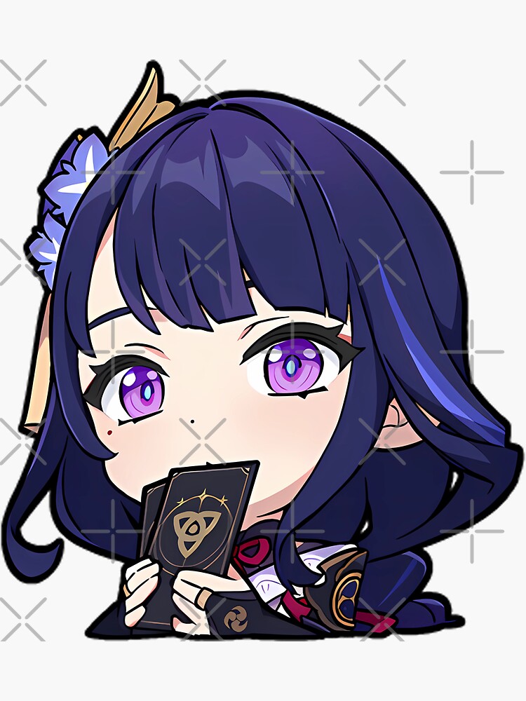 "Raiden Shogun | Genshin Impact" Sticker for Sale by Verthalies | Redbubble