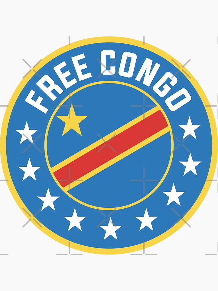 "Congo Free Pack" Sticker by Wolagno | Redbubble