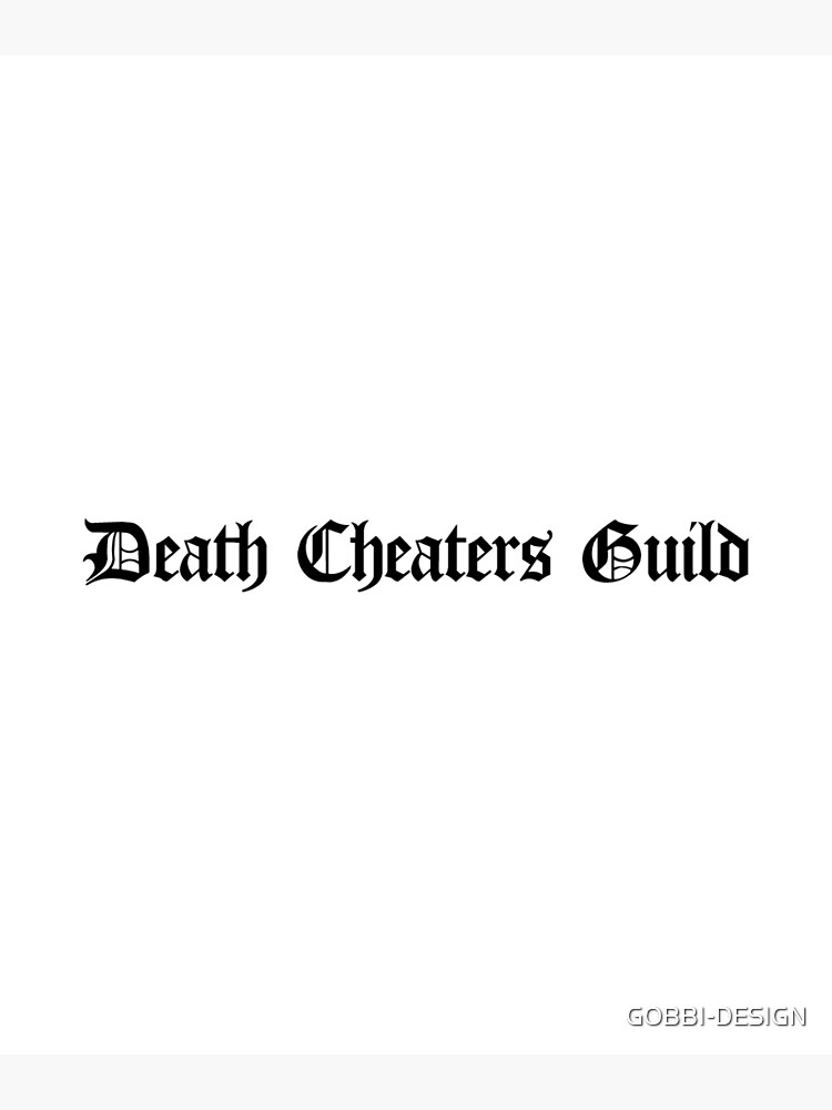 "Death Cheaters Guild | Whiteout" Poster for Sale by GOBBI-DESIGN ...