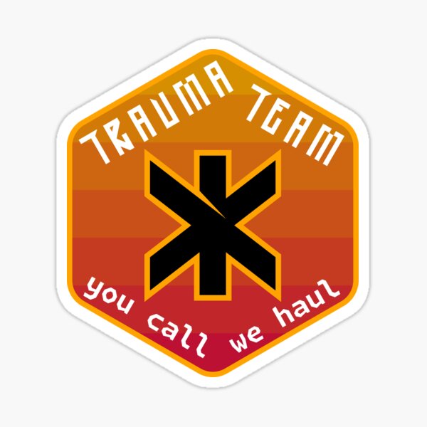 Trauma Team Stickers