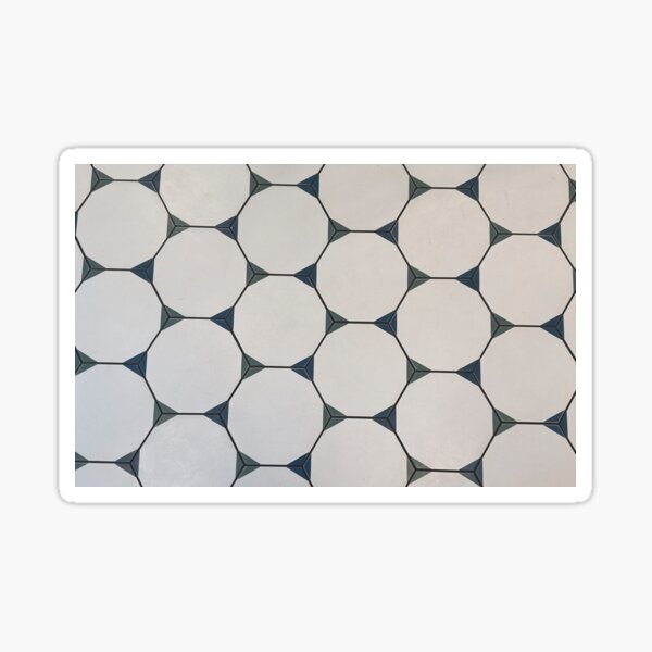 "Hilton Head Tile Style" Sticker for Sale by rbvg | Redbubble