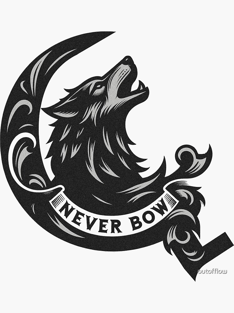 " Howlers Never Bow - Red Rising " Sticker for Sale by outofflow ...