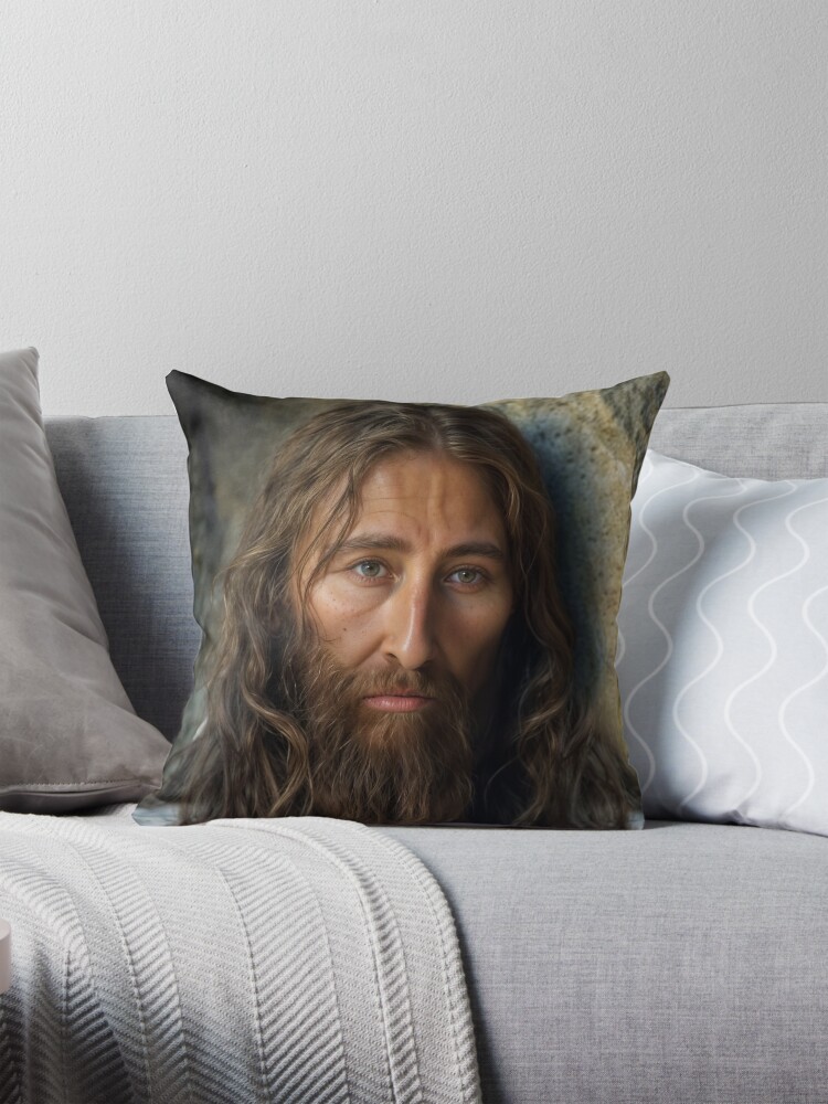 "Hyper-Realistic 1st Century Rabbi Art - Shroud Face Superimposed on ...