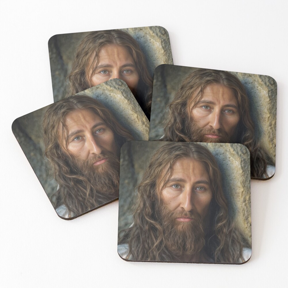 "Hyper-Realistic 1st Century Rabbi Art - Shroud Face Superimposed on ...