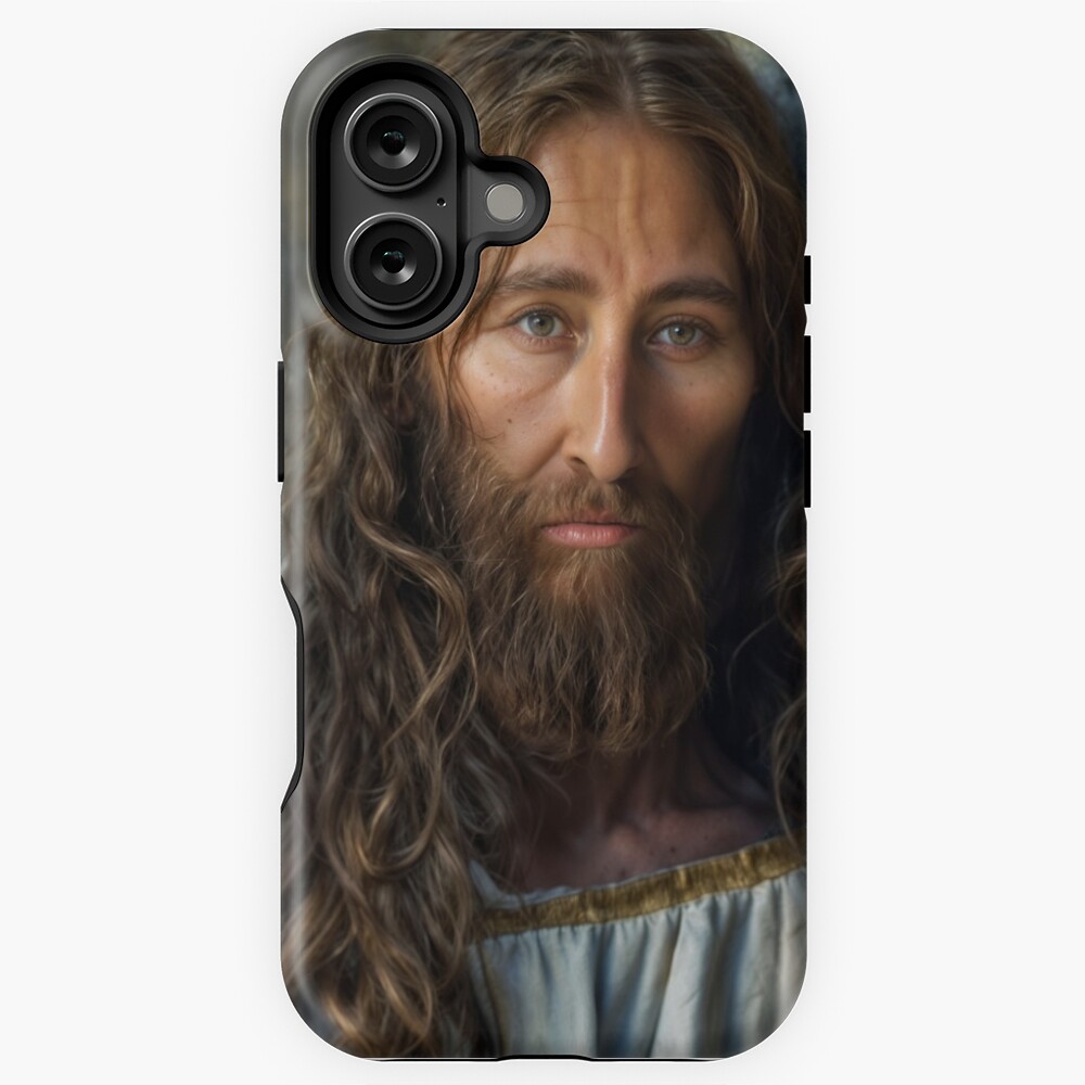 "Hyper-Realistic 1st Century Rabbi Art - Shroud Face Superimposed on ...