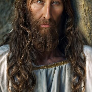 "Hyper-Realistic 1st Century Rabbi Art - Shroud Face Superimposed on ...
