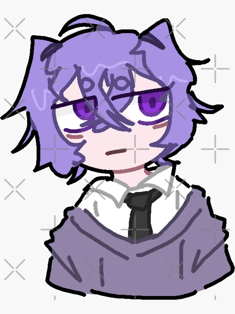 "Mene" Sticker for Sale by WillowTheCat- | Redbubble