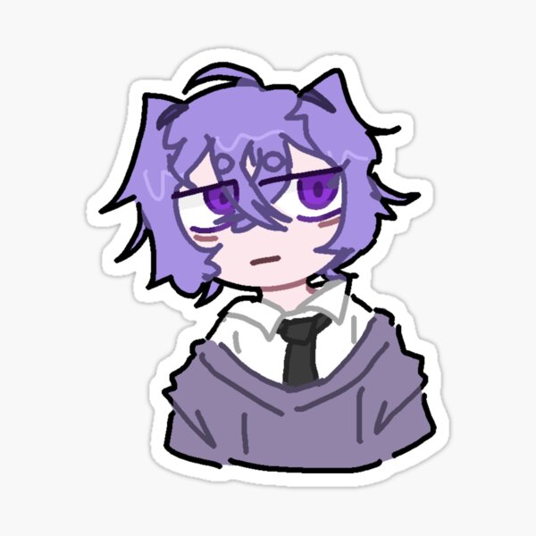 "Mene" Sticker for Sale by WillowTheCat- | Redbubble