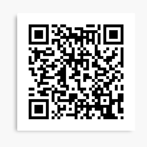 "Biggie Smalls x Thomas Tank Engine Remix Meme QR Code " Canvas Print for Sale by Muffinman122 ...