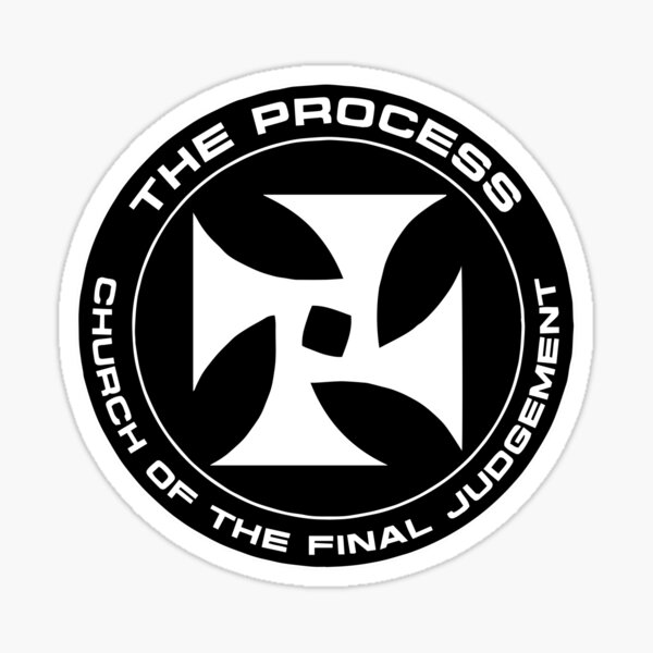 "The Process Church of the Final Judgement" Sticker for Sale by ...