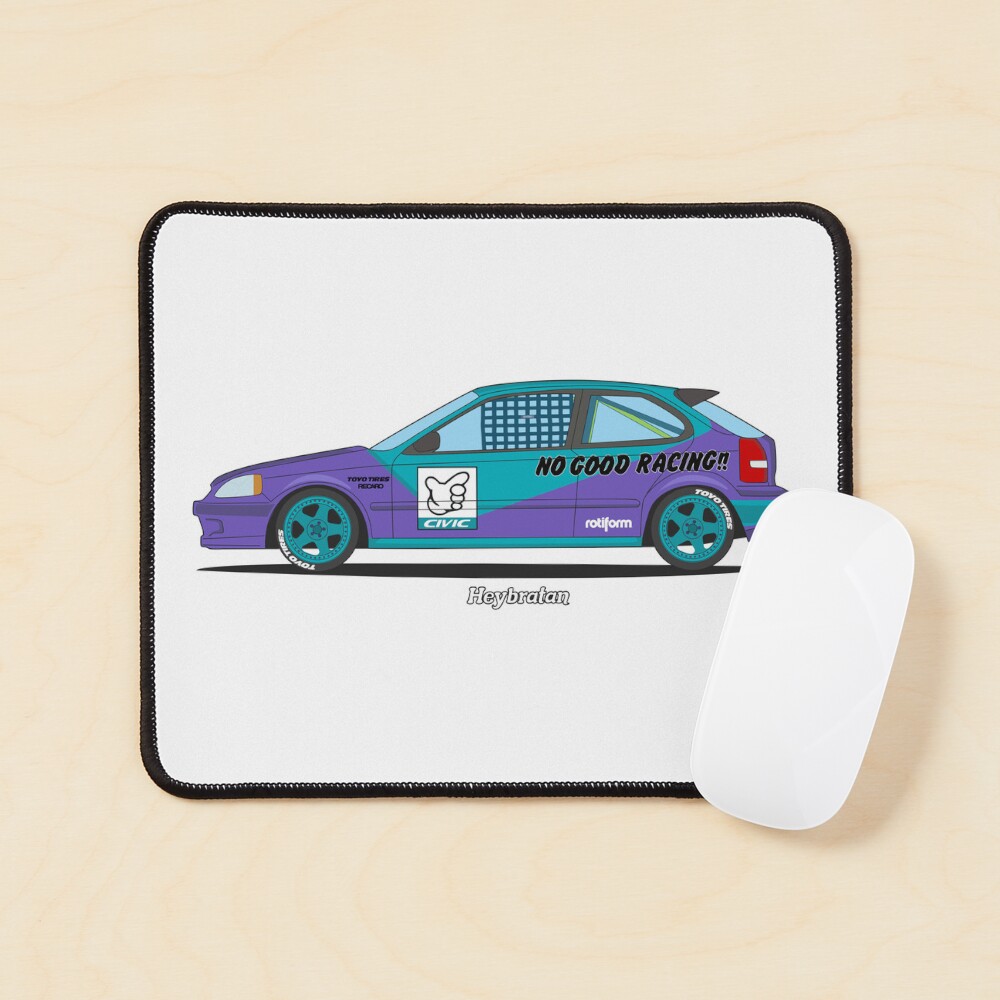 "Honda CIvic Type R EK9 Kanjo Racer Vector Art" Sticker for Sale by ...