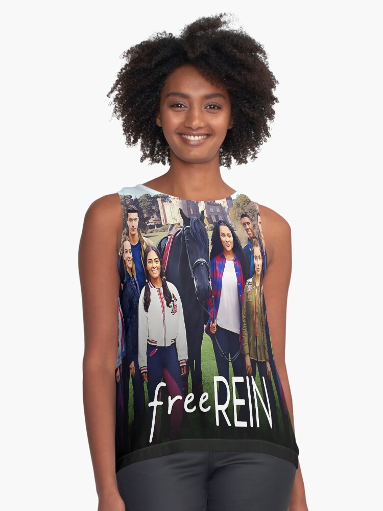 "Free Rein Zoe And Raven" Sticker for Sale by Tia-tez | Redbubble