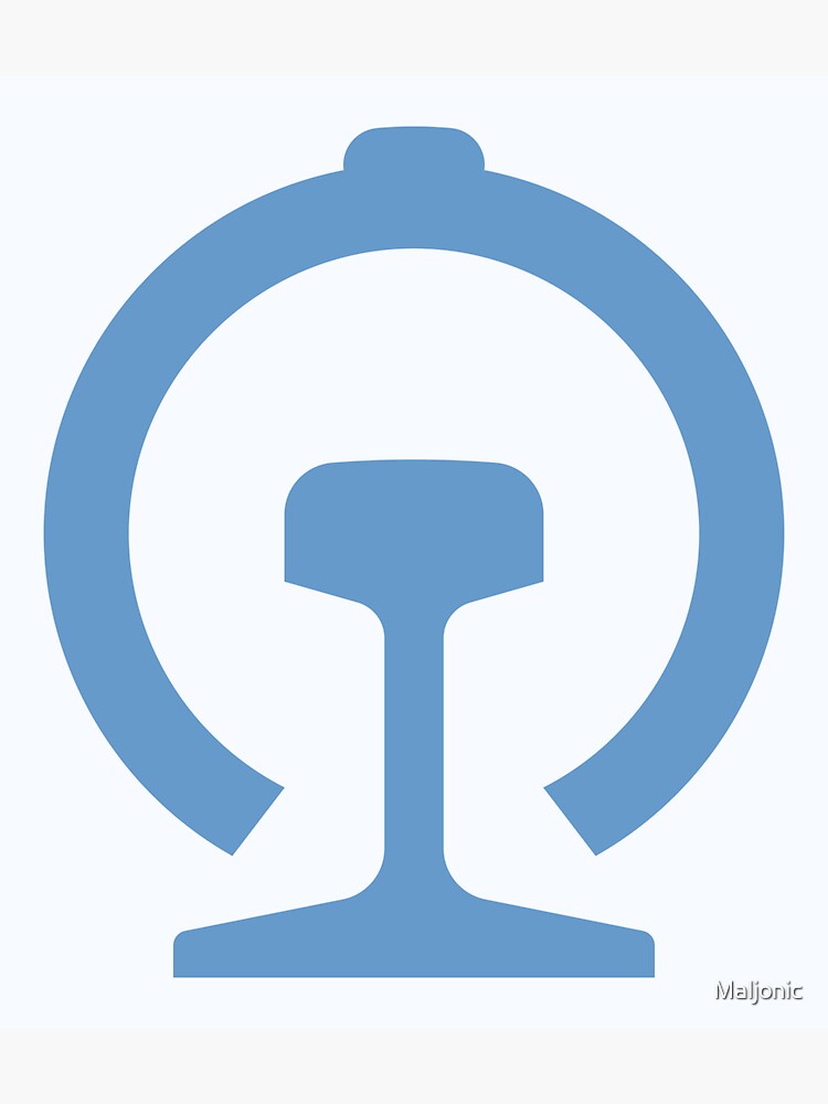 "China Railways Chinese Trains Logo" Sticker for Sale by Maljonic ...