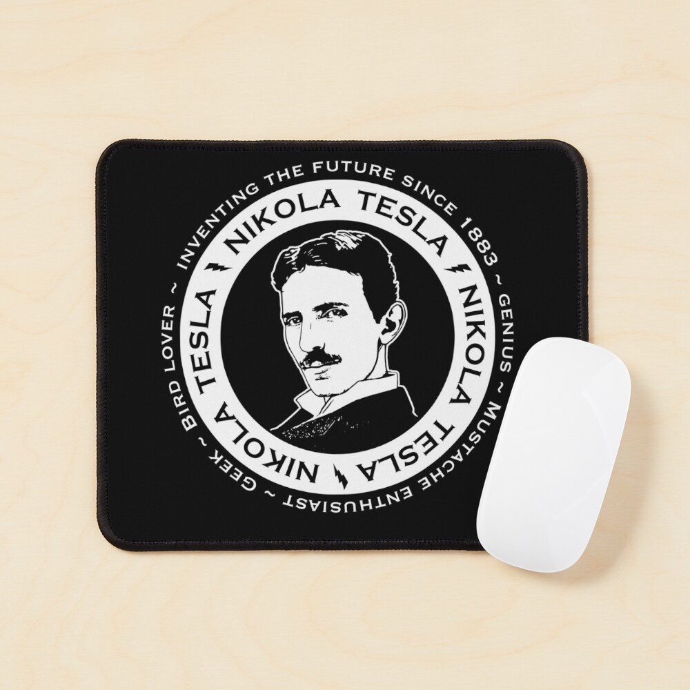 "Nikola Tesla " Sticker for Sale by Brigid Ashwood | Redbubble