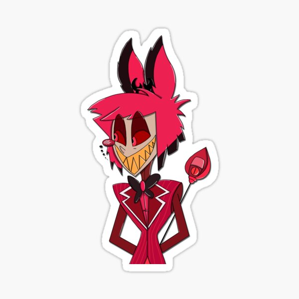 "Alastor" Sticker for Sale by SoundStorm22 | Redbubble