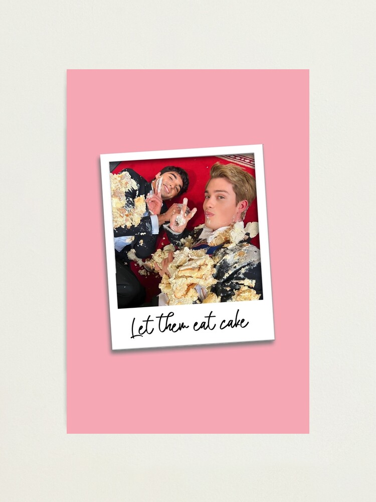 "Copy of RWRB Red White Royal Blue Let them Eat Cake" Photographic ...