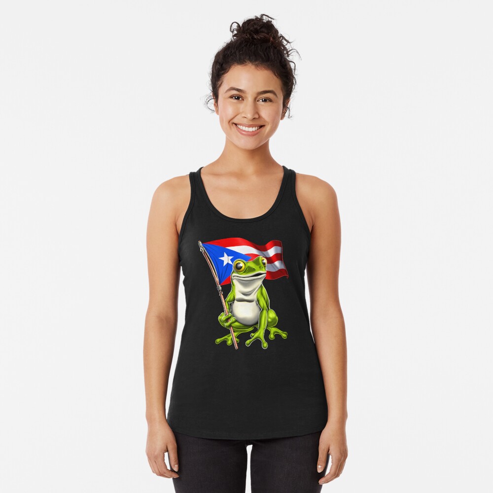 "Coqui Frog Puerto Rico Flag" Sticker for Sale by underheaven | Redbubble