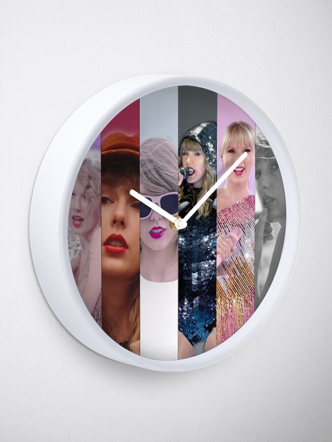 The Eras Tour Taylor Clock, Taylor Fan Decor sold by Check Magnetic ...