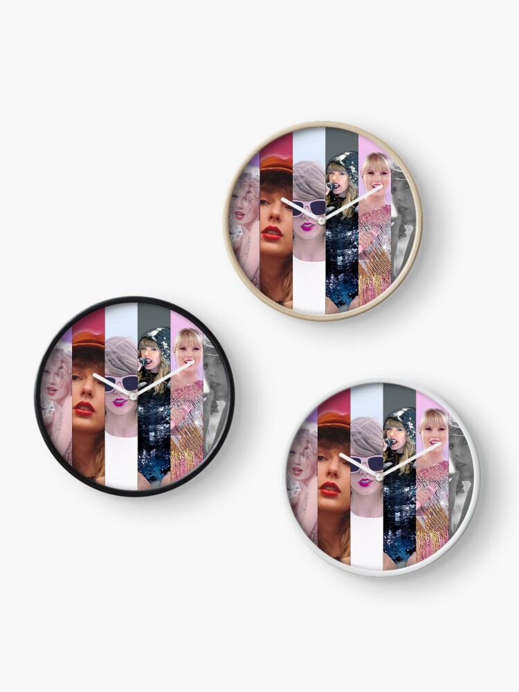 The Eras Tour Taylor Clock, Taylor Fan Decor sold by Check Magnetic ...