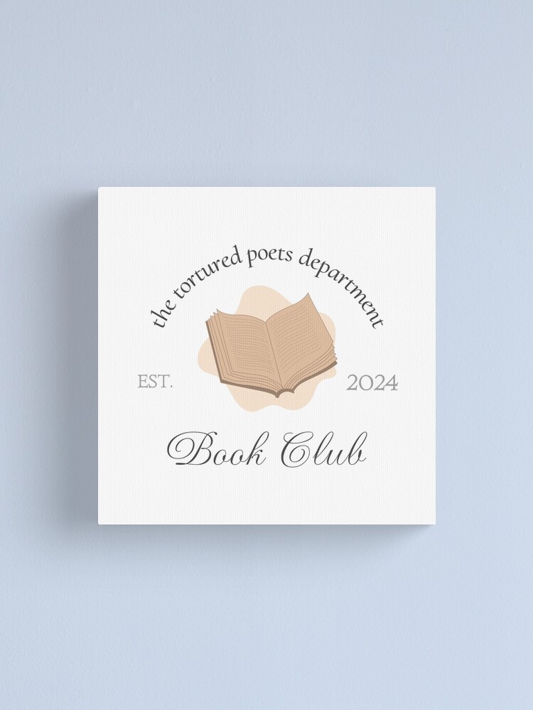 TTPD Book Club inspired design Canvas Print sold by Benita Smoky | SKU ...