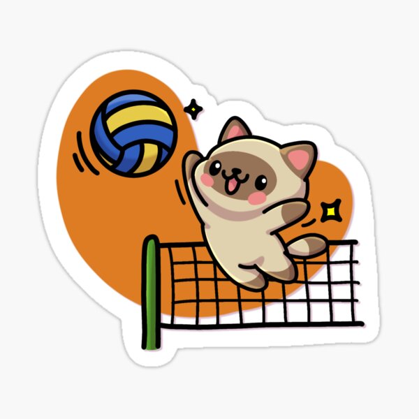 Animals Playing Volleyball