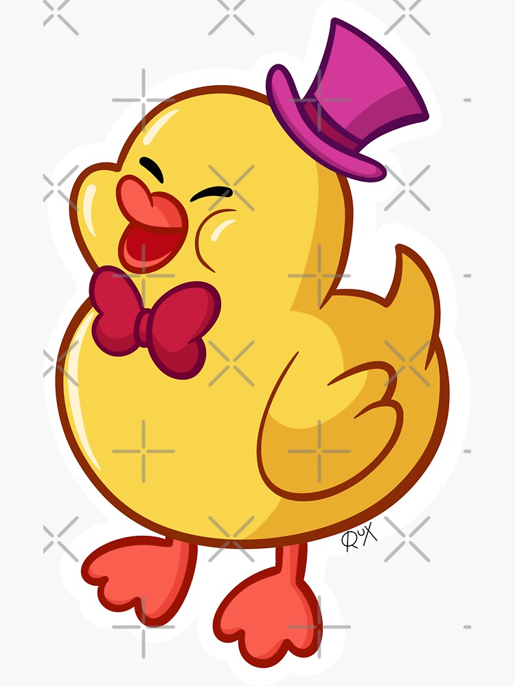 "Lucifer duck ~ Lucifer ~ Hazbin Hotel" Sticker for Sale by Ruxandas ...