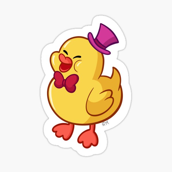 "Lucifer duck ~ Lucifer ~ Hazbin Hotel" Sticker for Sale by Ruxandas ...