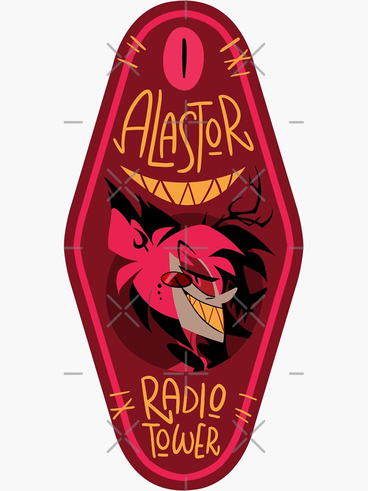 "Alastor" Sticker for Sale by -RotaS- | Redbubble