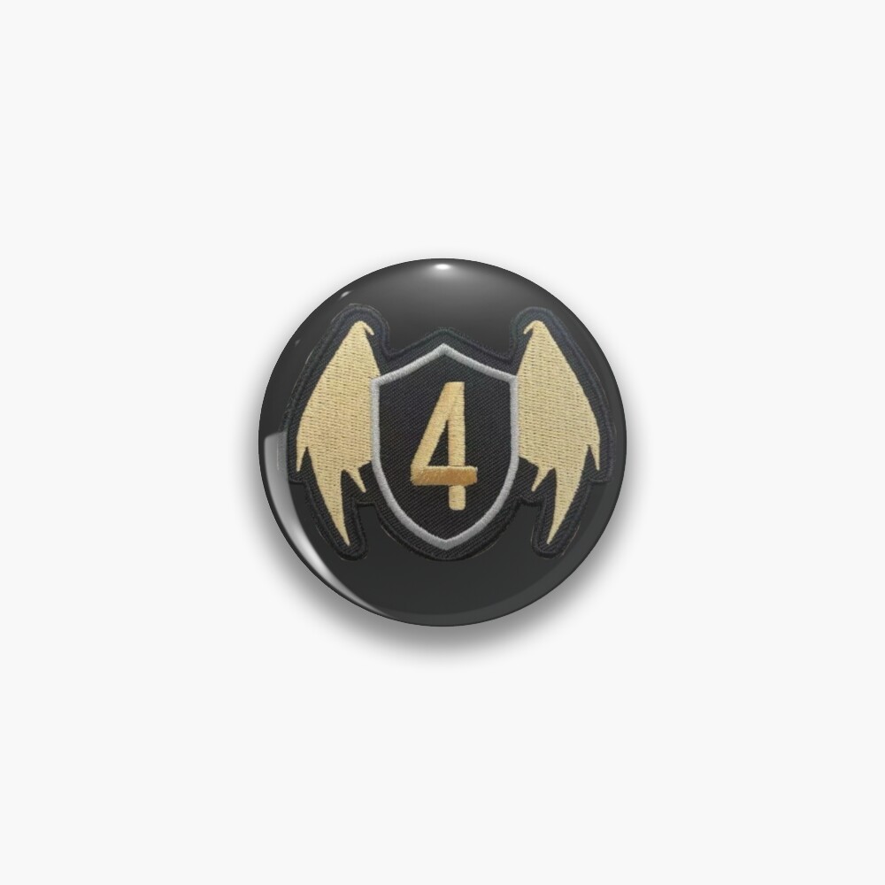 "fourth wing patch " Sticker for Sale by wishingrain | Redbubble