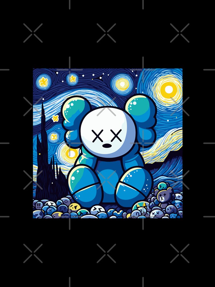 "Kaws X Night Alone" iPhone Case for Sale by Ren-Zou | Redbubble