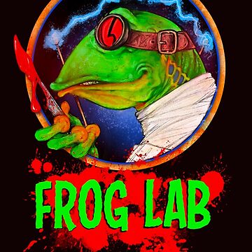 "Frog Lab Logo" Sticker for Sale by FrogLab | Redbubble