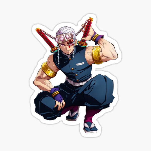 "tengen uzui - Demon Slayer Kimetsu no Yaiba " Sticker for Sale by ...