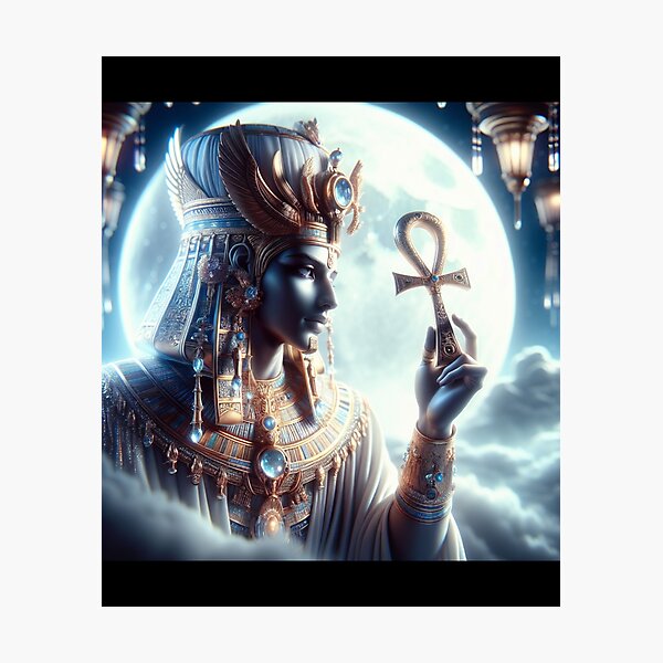 "Osiris Egyptian Mythology God of Afterlife Pharaoh Key of Life Ankh ...