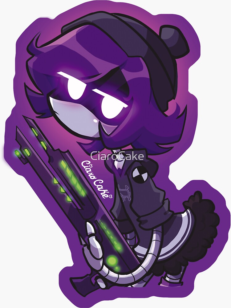"Uzi Murder Drones" Sticker by CiaroCake | Redbubble