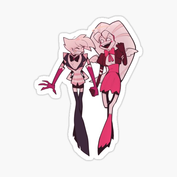 "Angel and Molly!" Sticker by JuliaCheesecake | Redbubble
