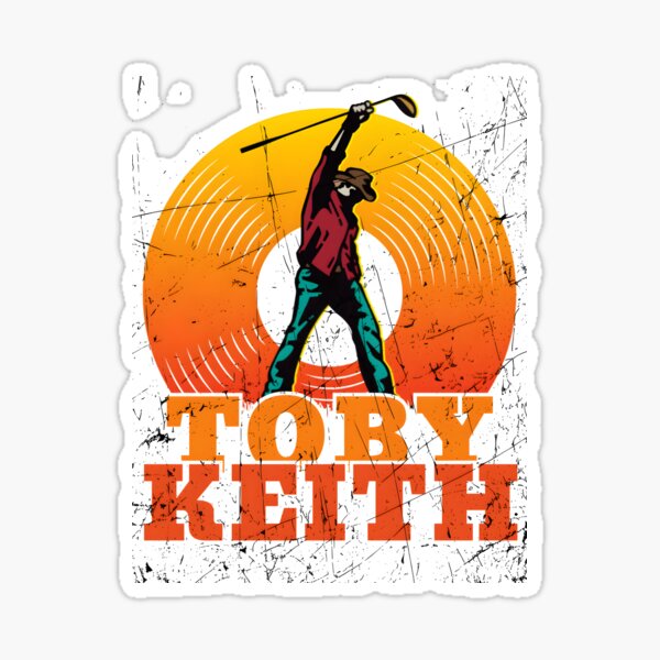 "Toby Keith TK" Sticker for Sale by MrChimpStore | Redbubble