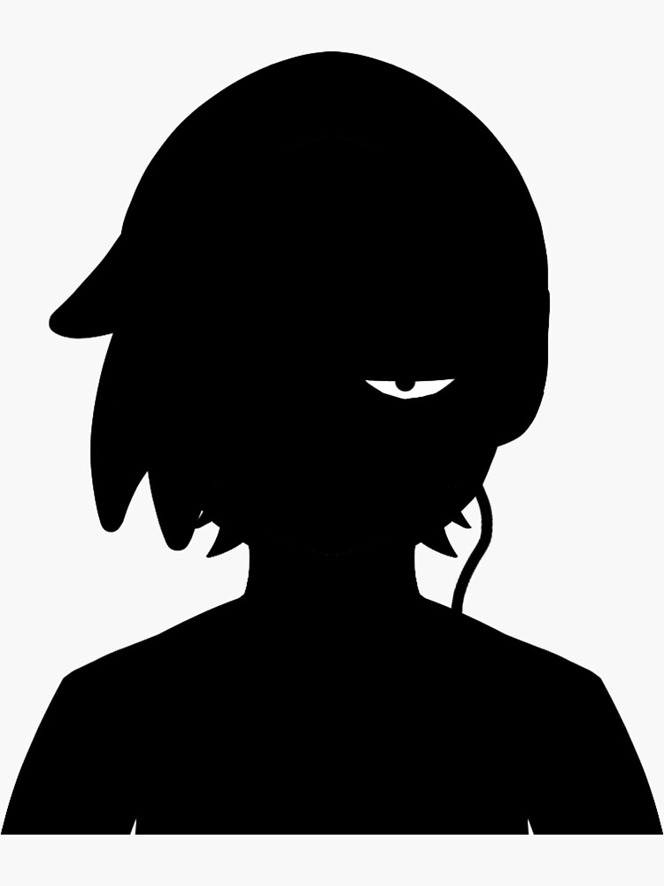 "Character_Boredom - Silhouette" Sticker for Sale by YoshosIsland ...