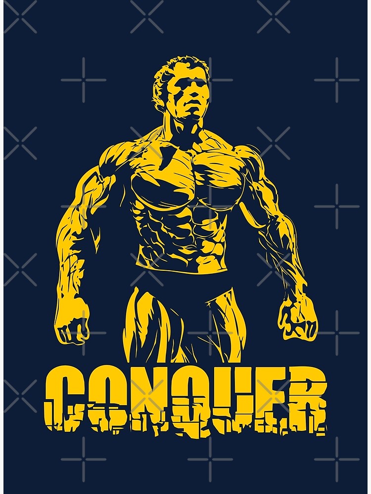 Arnold Schwarzenegger Bodybuilding Conquer