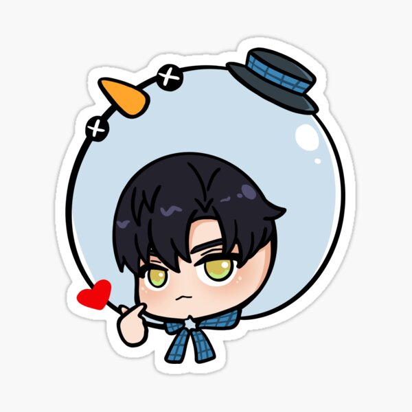"Zayne || Love and Deepspace" Sticker for Sale by yuniizu | Redbubble
