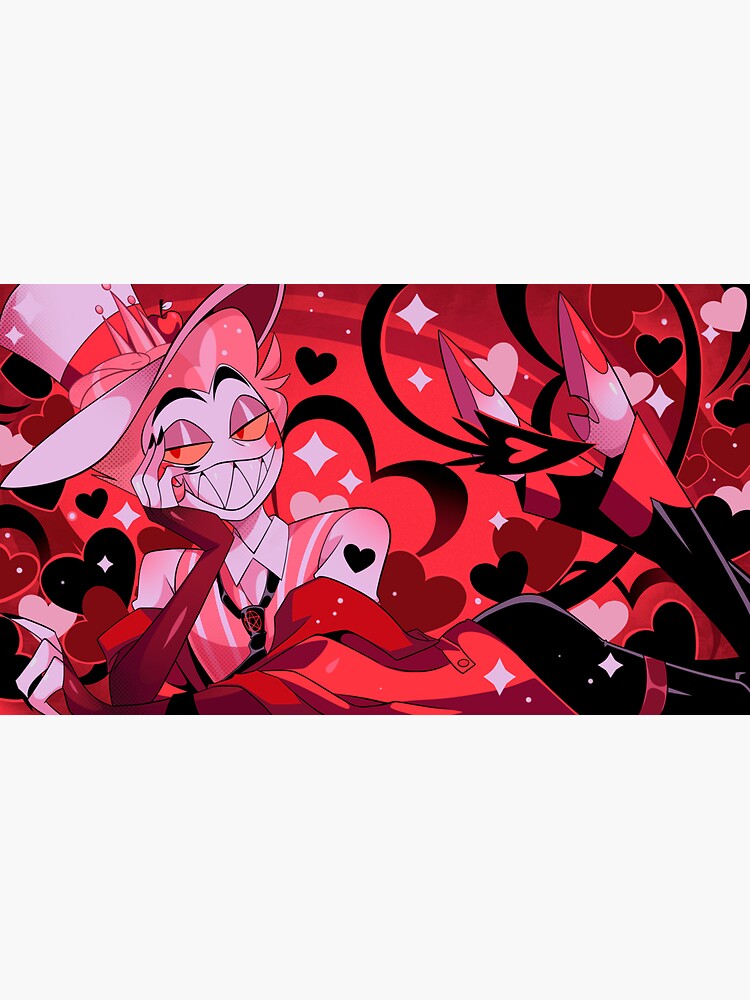 "Valentine's Day lucifer" Sticker by Luckychan34 | Redbubble