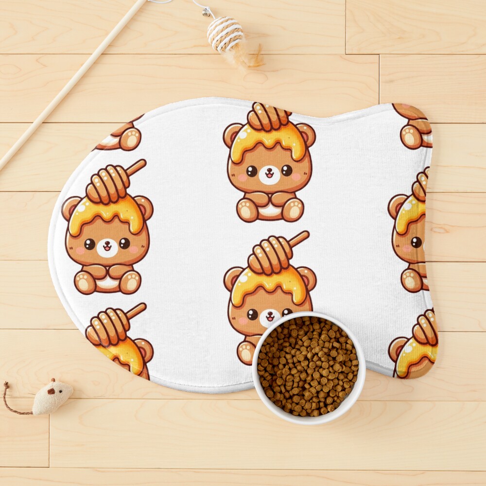 "Bear & Honey Cute Animals" Sticker for Sale by Delidream | Redbubble