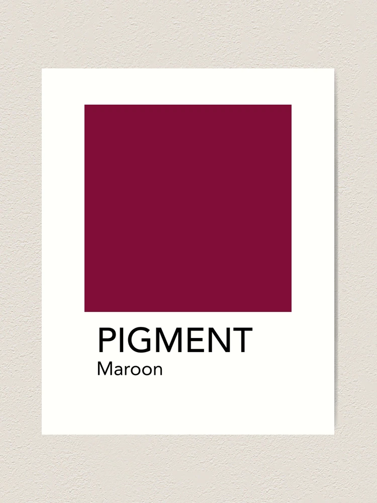 Pantone Color For Maroon