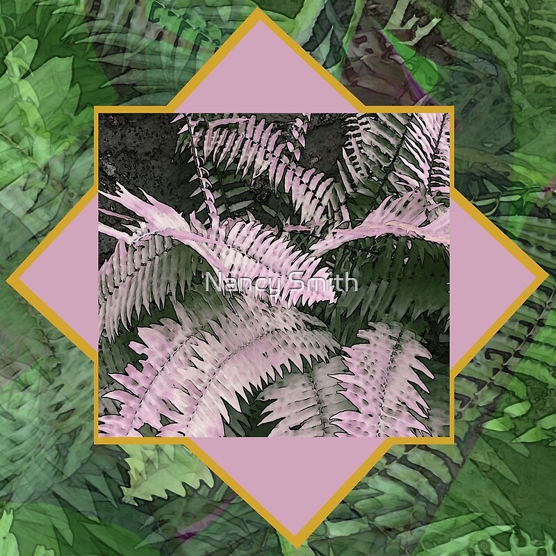 "Fern Collage" by Nancy Smith | Redbubble