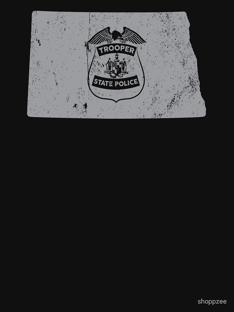 "North Dakota State Trooper Shirt N. Dakota Highway Patrol" Essential T ...